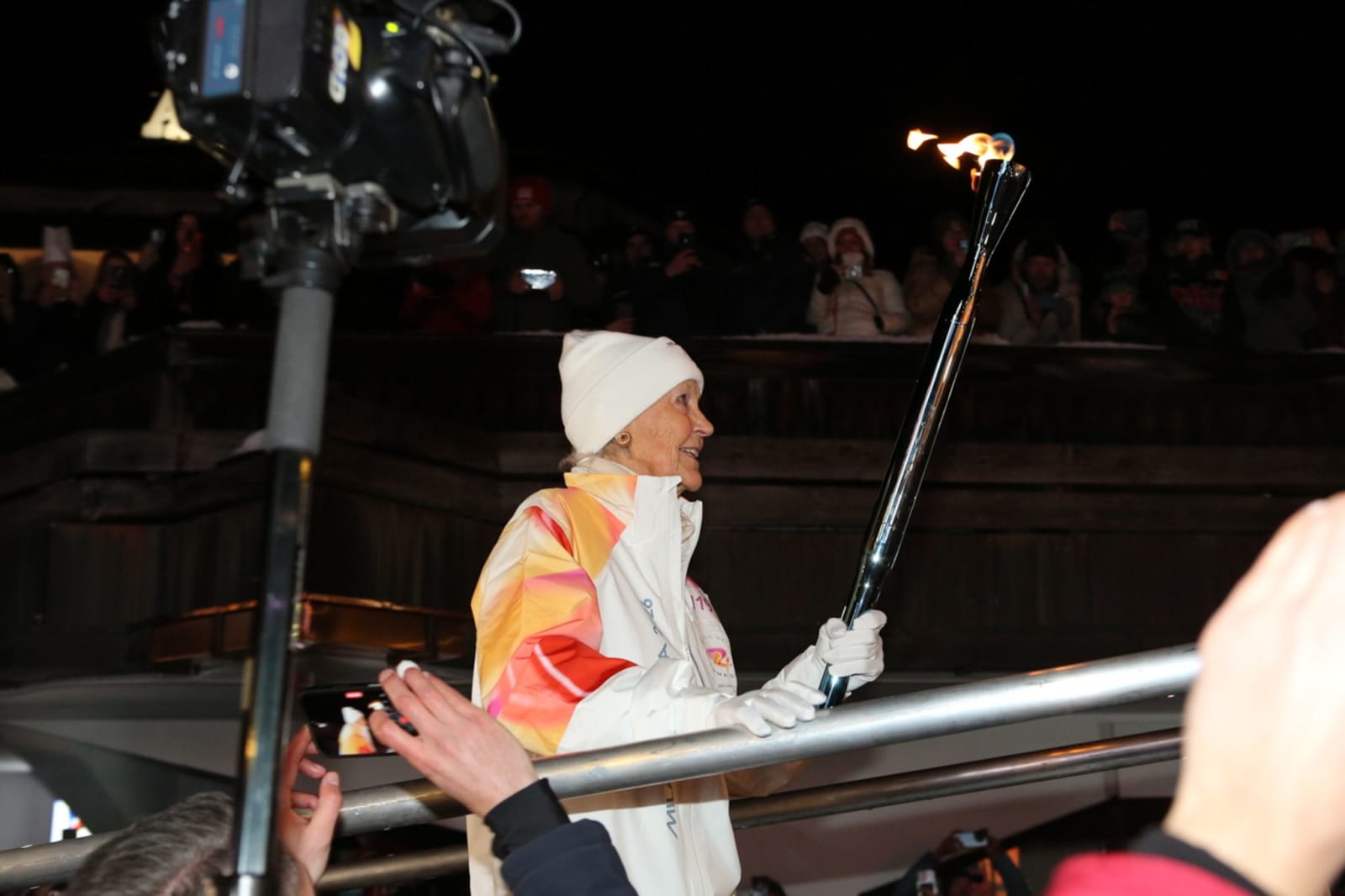 Olympic flame arrives in Cortina d'Ampezzo ahead of Winter Games