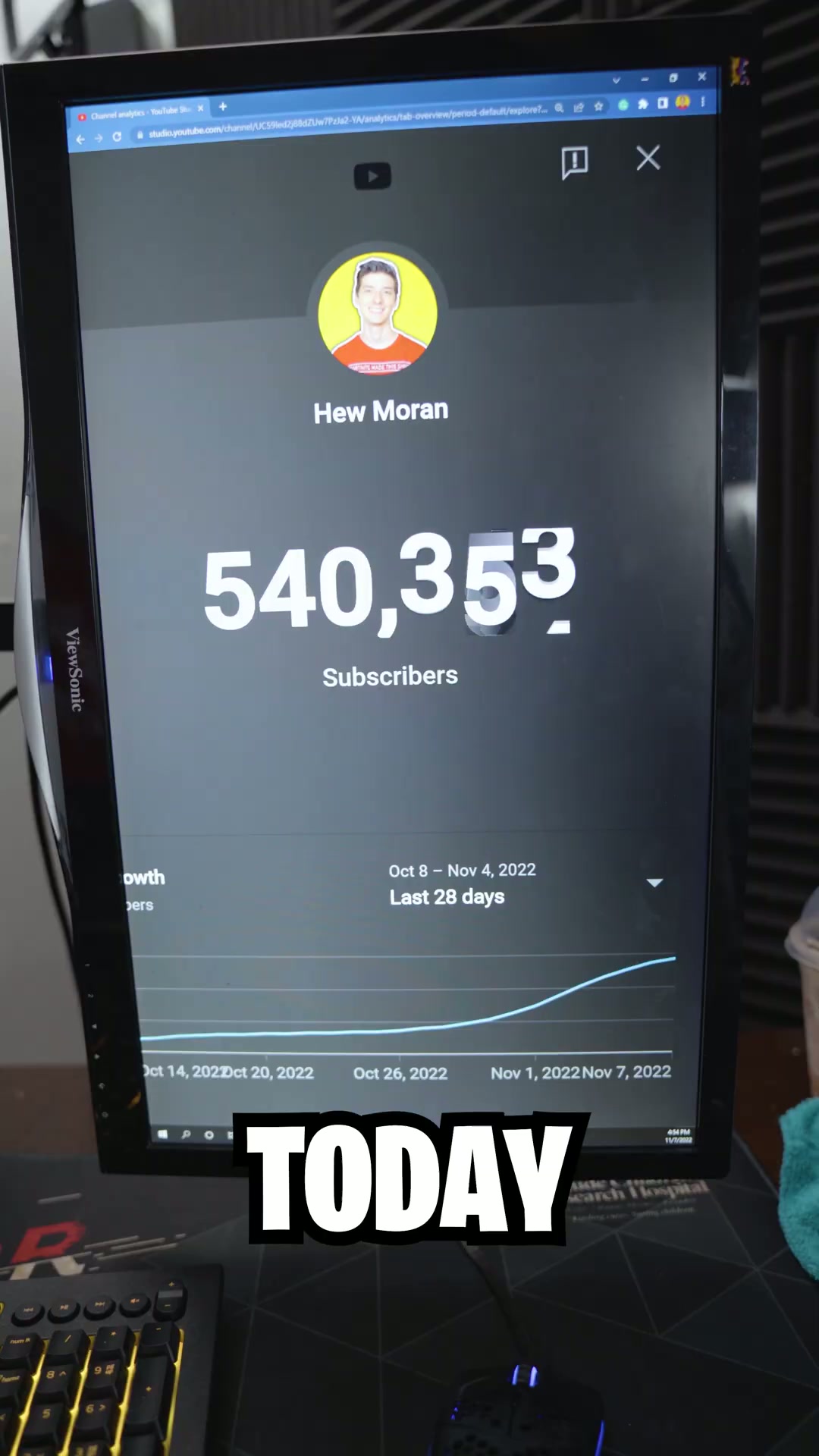 500,000 subscribers... already?