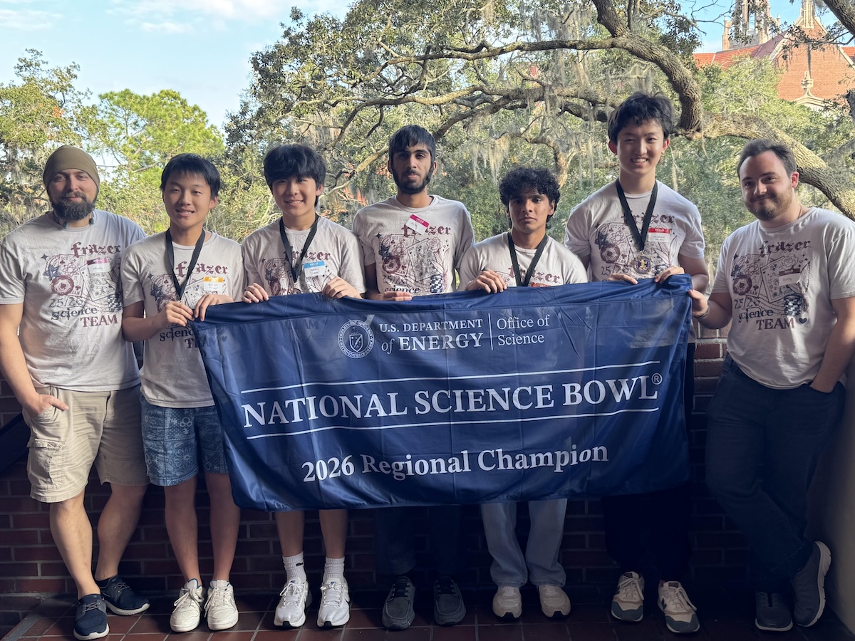 Frazer School qualifies for 2026 National Science Bowl