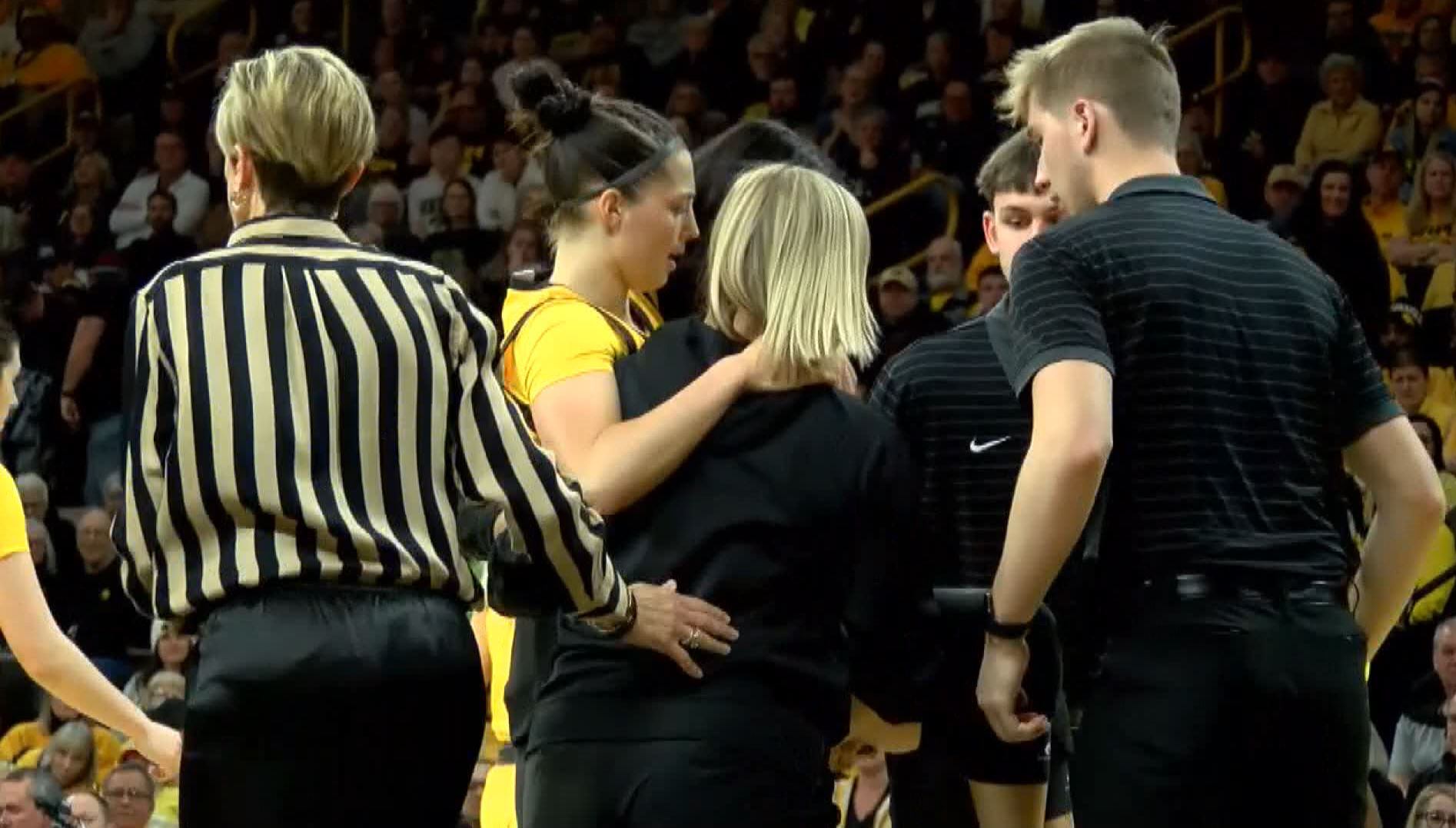 Iowa senior Taylor McCabe suffers season-ending injury