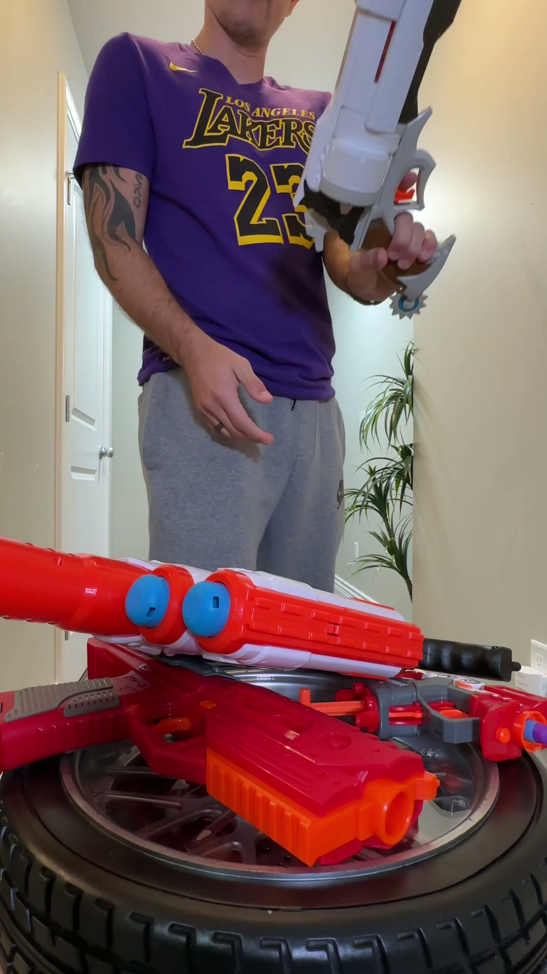 Everyday NERF GUN carry 21