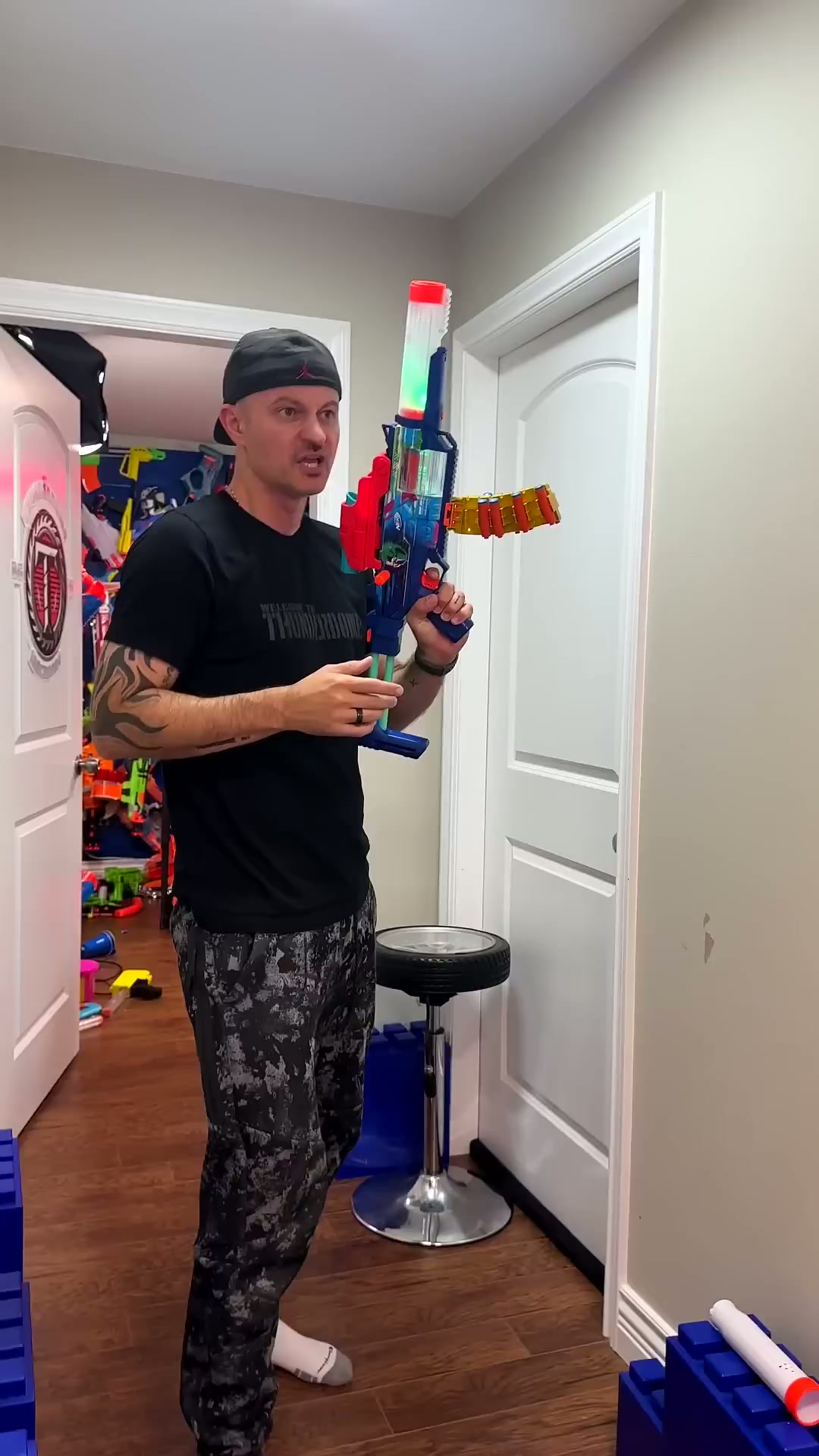 NERF strike n score targets!