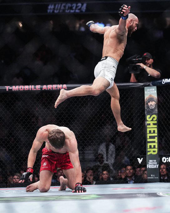 Jean Silva explains 'surfing' on Arnold Allen's back at UFC 324