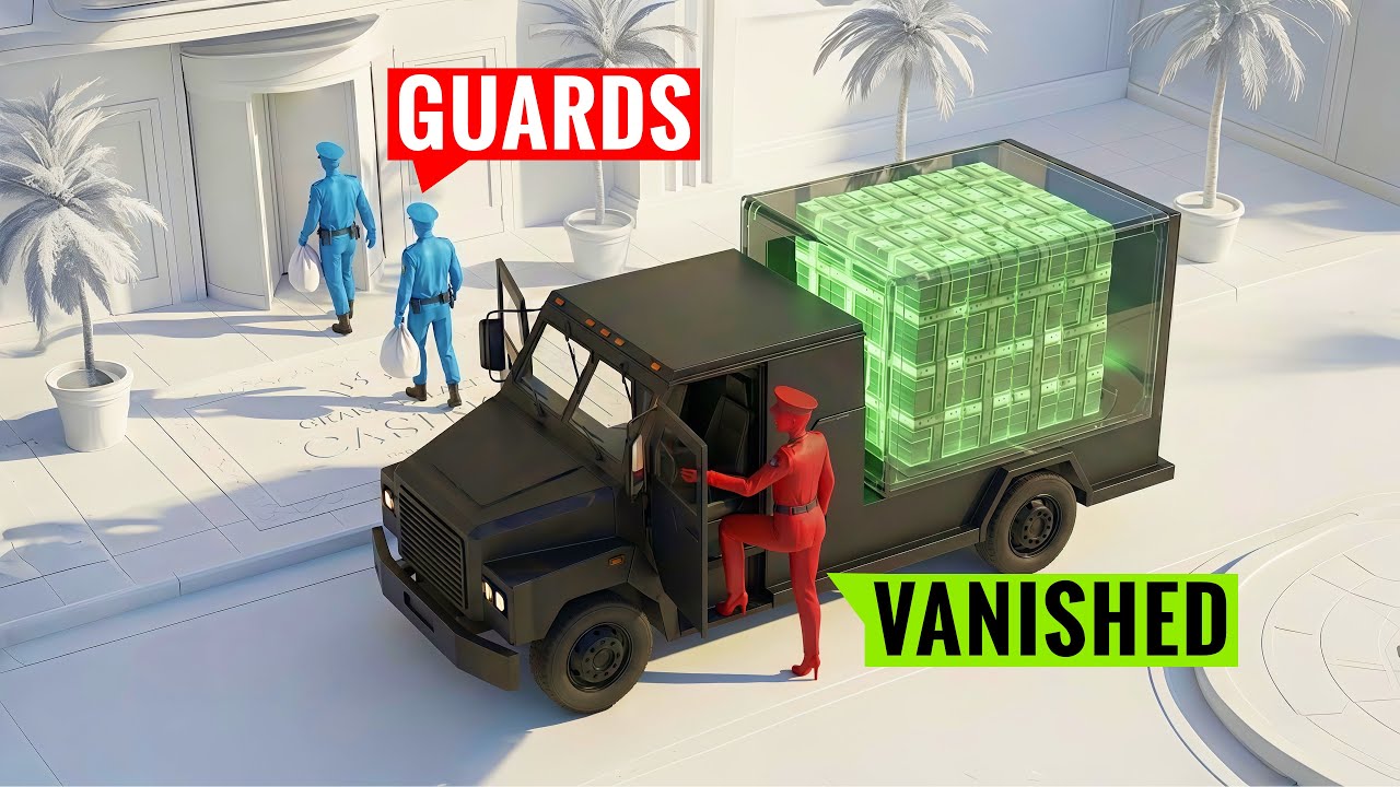 How an armored truck driver stole $3.1M from a casino and vanished