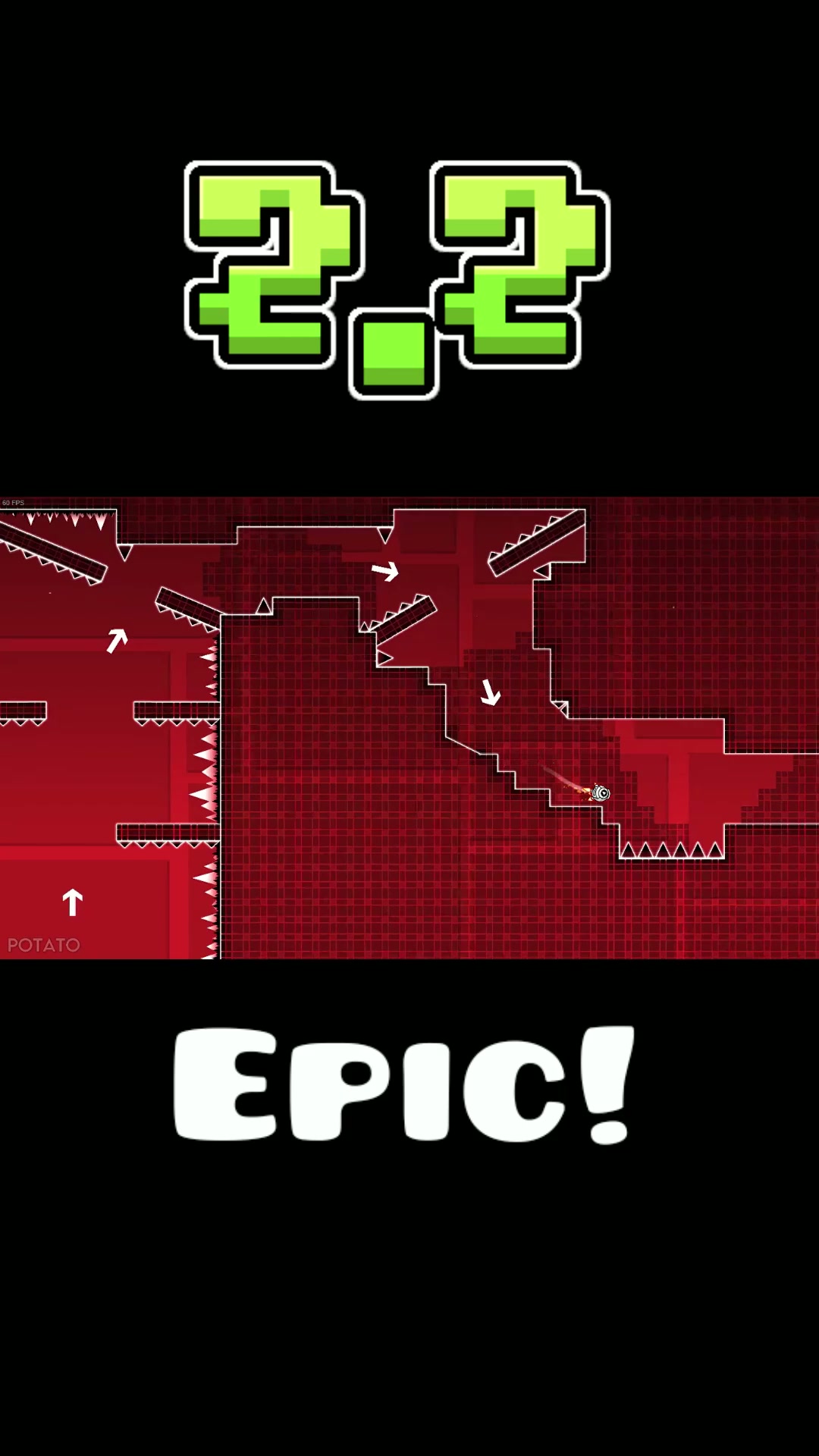 Cycles 2.2 Geometry Dash #shorts #deluxe12