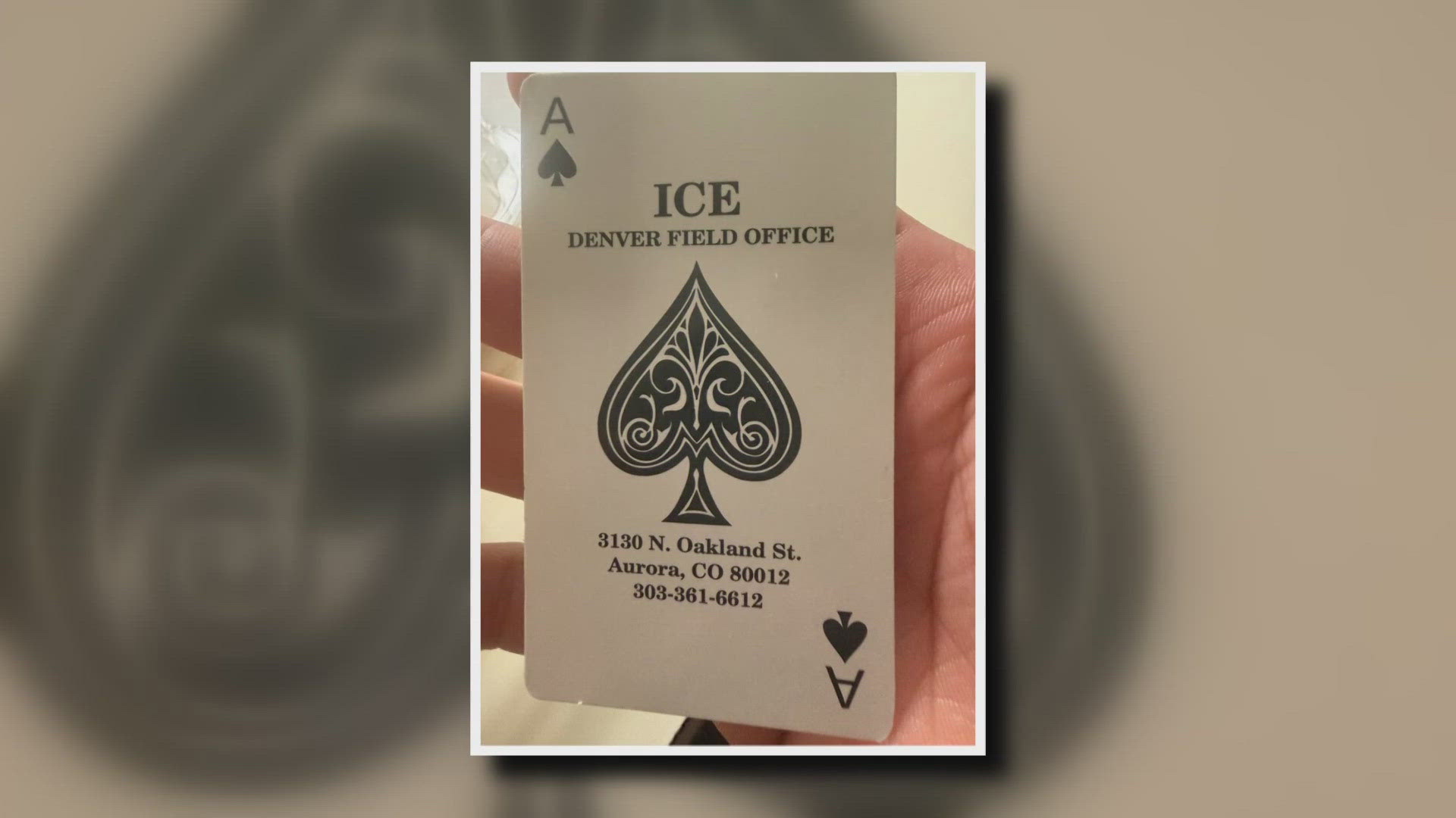 Colorado advocacy group says ICE agents left 'death cards' in vehicles ...