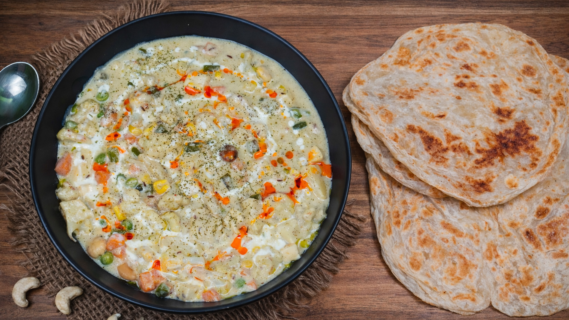 How to make classic vegetable navratan korma