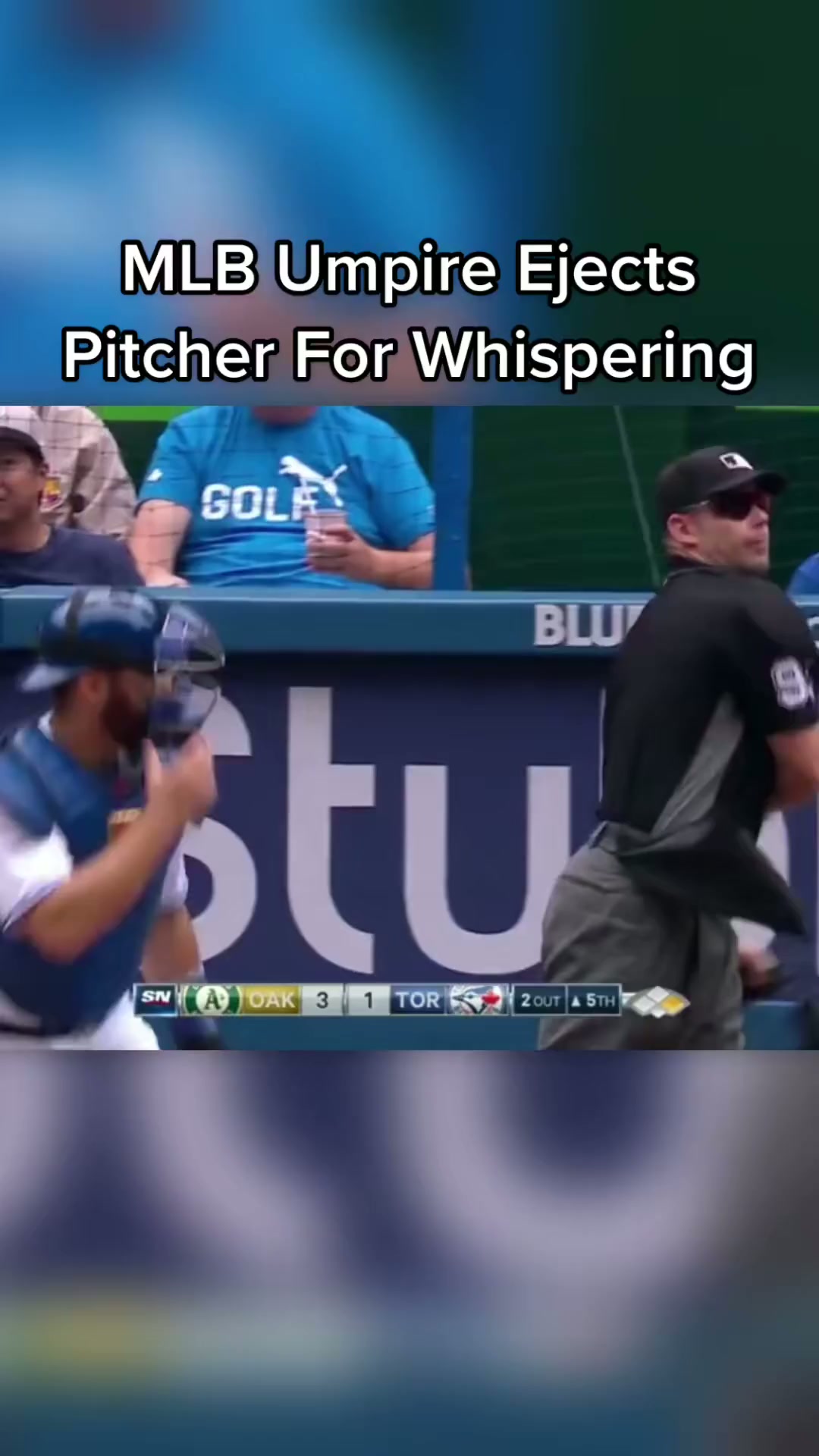 Dudes out here being a one man case for robo umps 💀 #MLB #baseball #m...