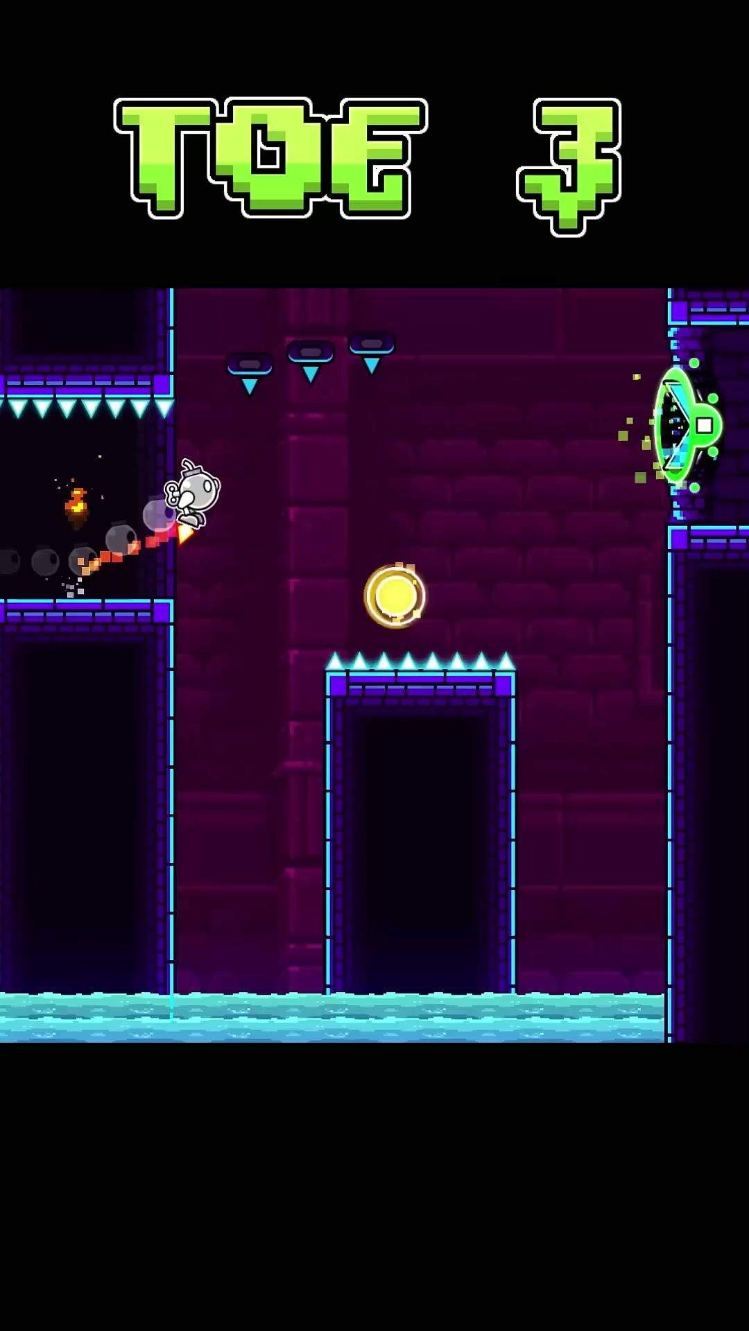 TOE 3 in GD 2.2? #geometrydash #gdupdate #gd #deluxe12 #gaming #games