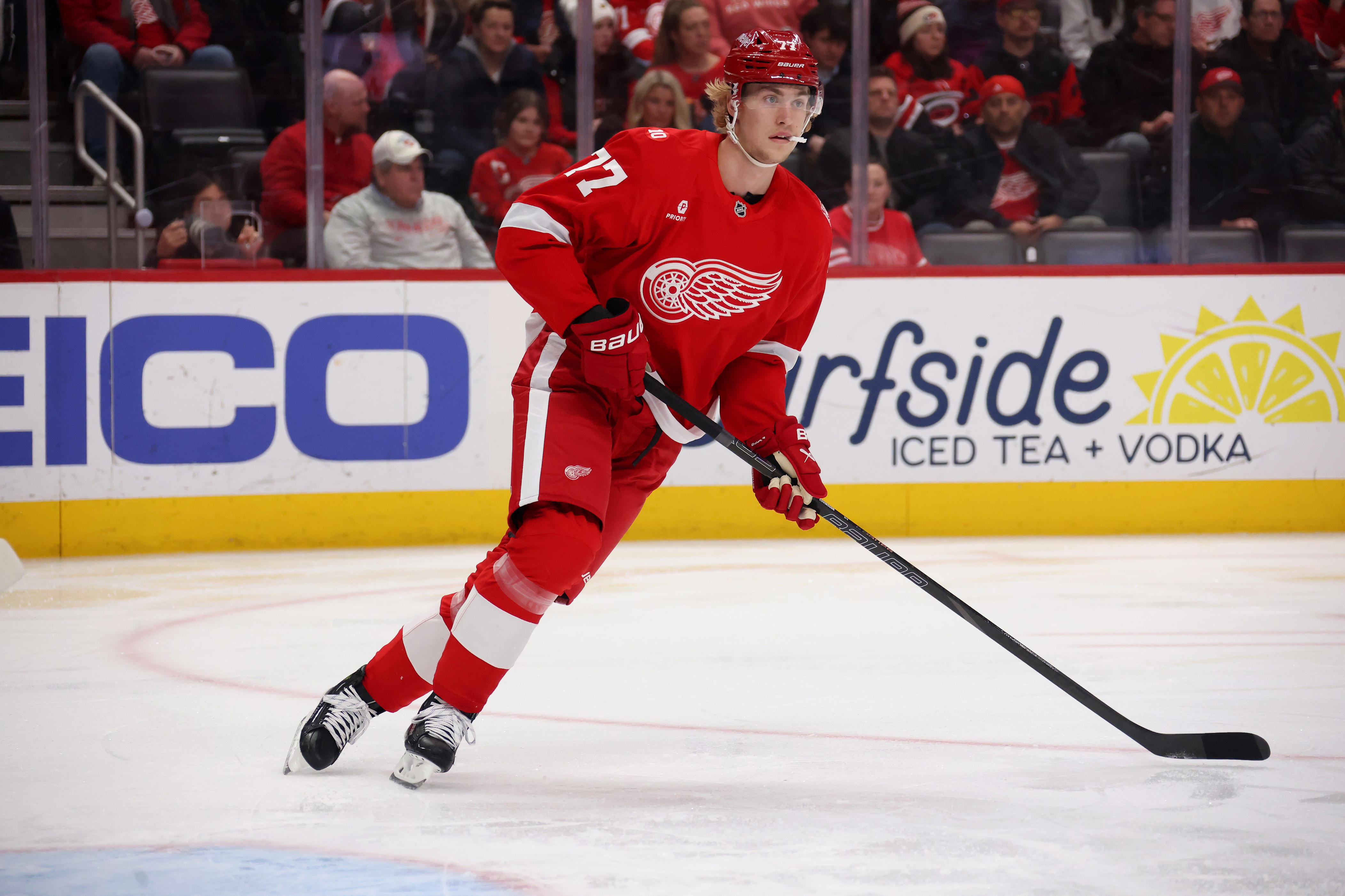 Simon Edvinsson injury won't force Steve Yzerman's hand in trade talks