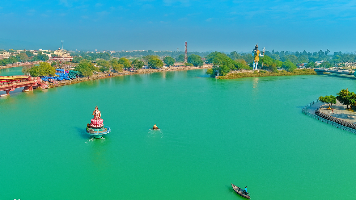 Have you seen Haridwar’s ghats from this view?