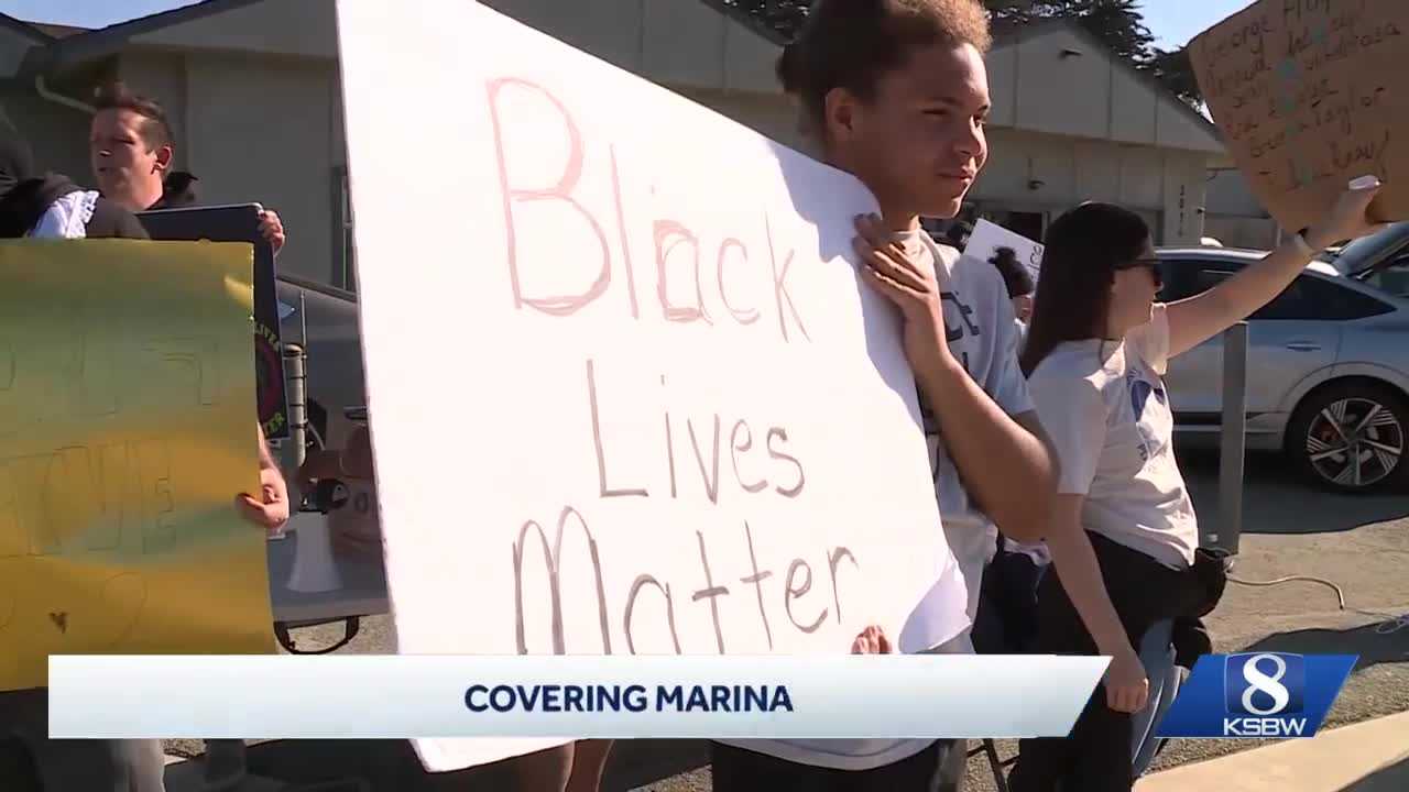 Protest held for man shot and killed by Marina police