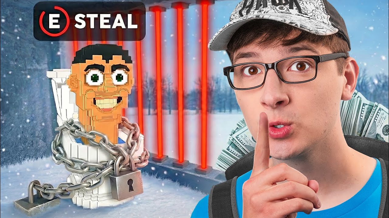 Steal a brainrot Christmas in real life