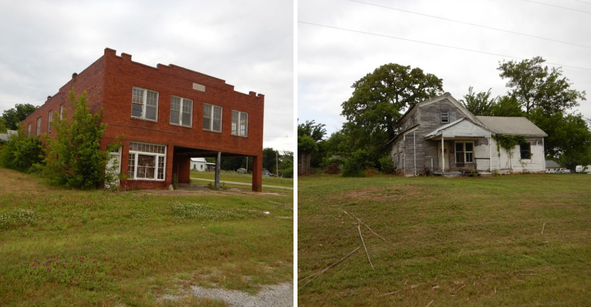 This Oklahoma ghost town checked out early and never came back to clock in
