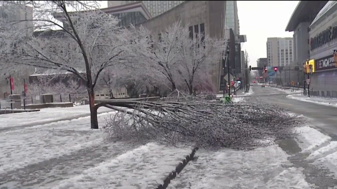 Massive winter storm knocks out power in southern US