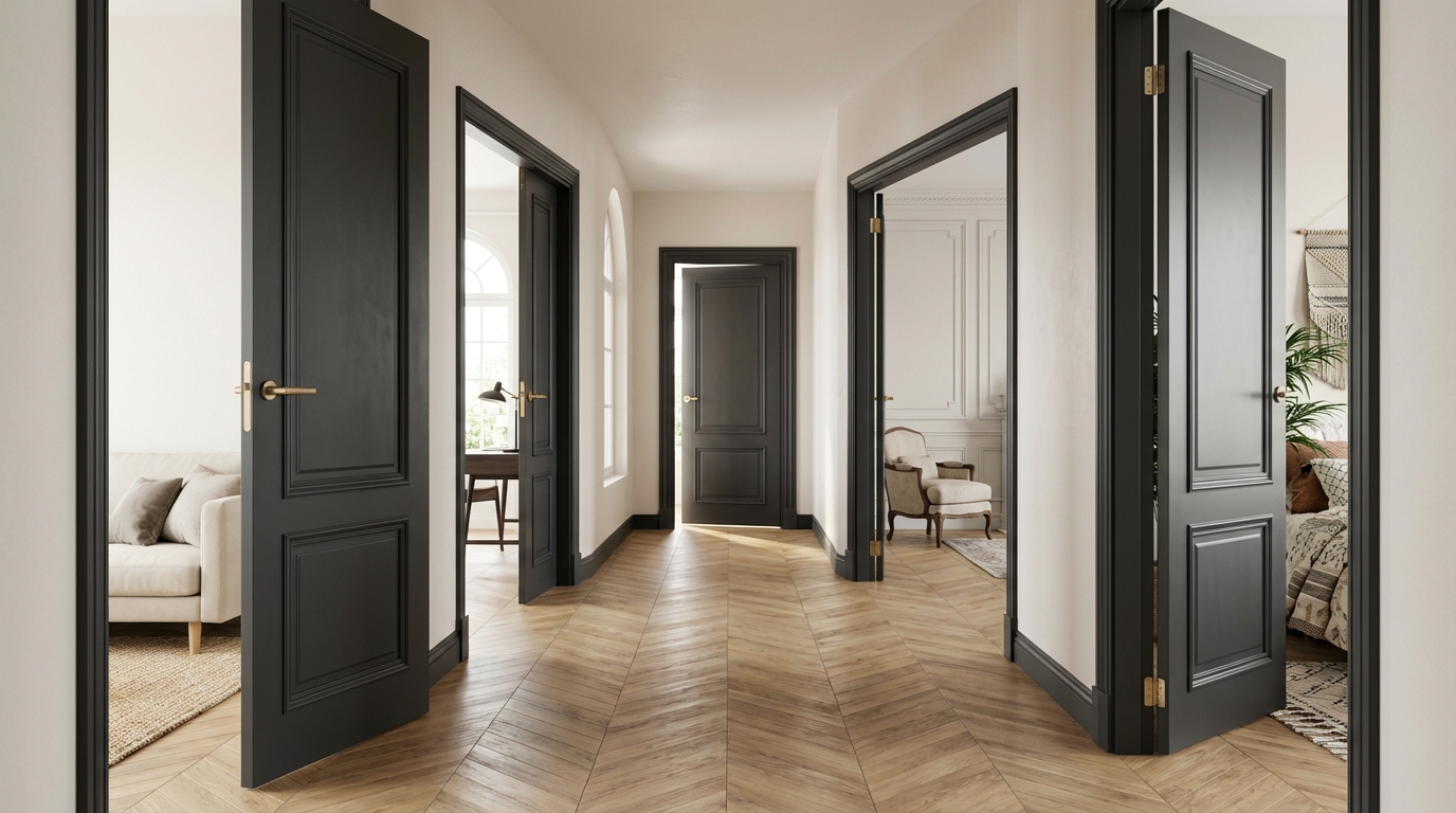 Ce projet de bricolage à 230 $ sur mes portes intérieures a ...