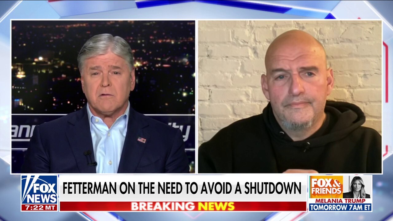 Sen. John Fetterman addresses Democrats labeling federal agents as ...