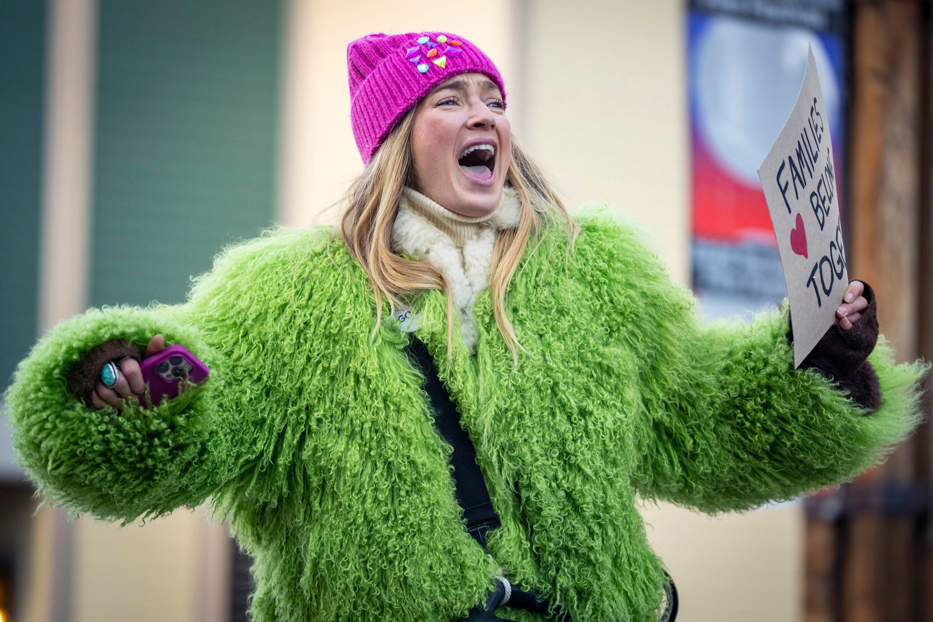 At Sundance, hundreds march down Park City’s Main Street for 'ICE OUT ...