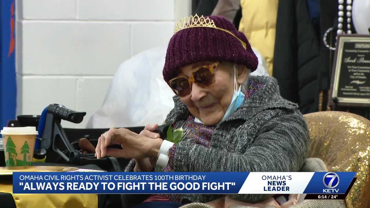 Civil rights activist celebrates 100th birthday