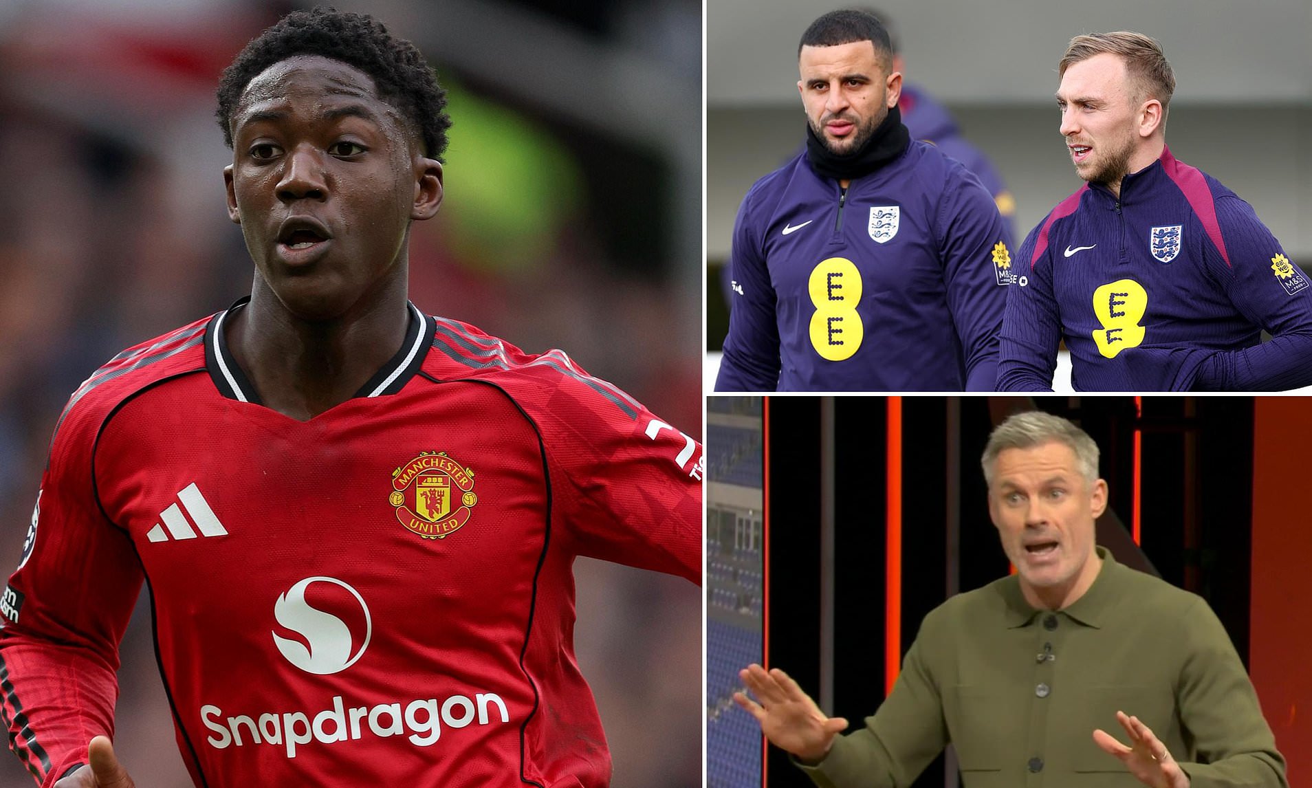 Mainoo and Henderson make Carragher's World Cup squad, six-time PL ...