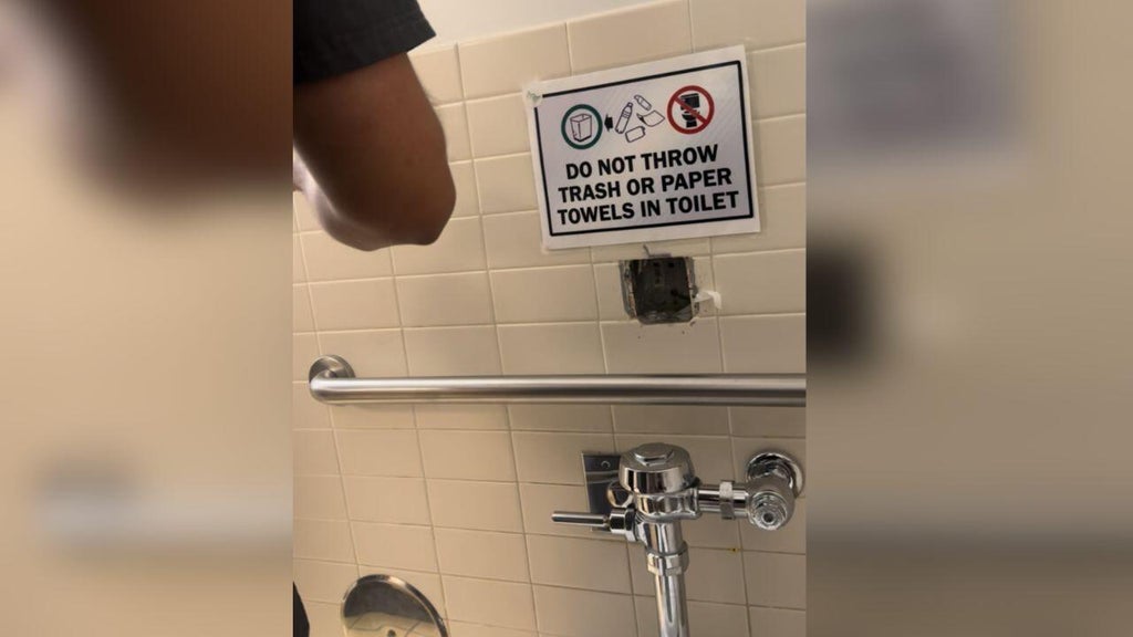 Employees discover hidden spy camera inside bathroom at Los Angeles ...