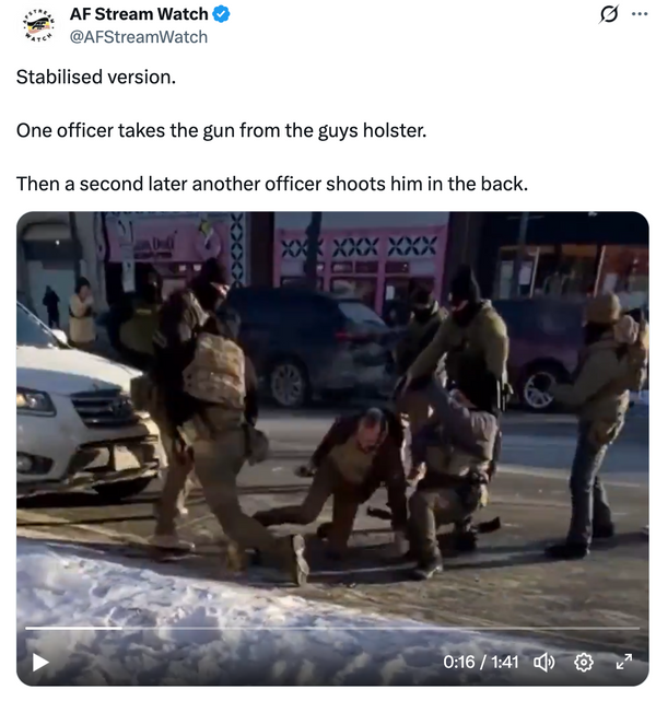 AI-enhanced images of Alex Pretti's shooting circulate online