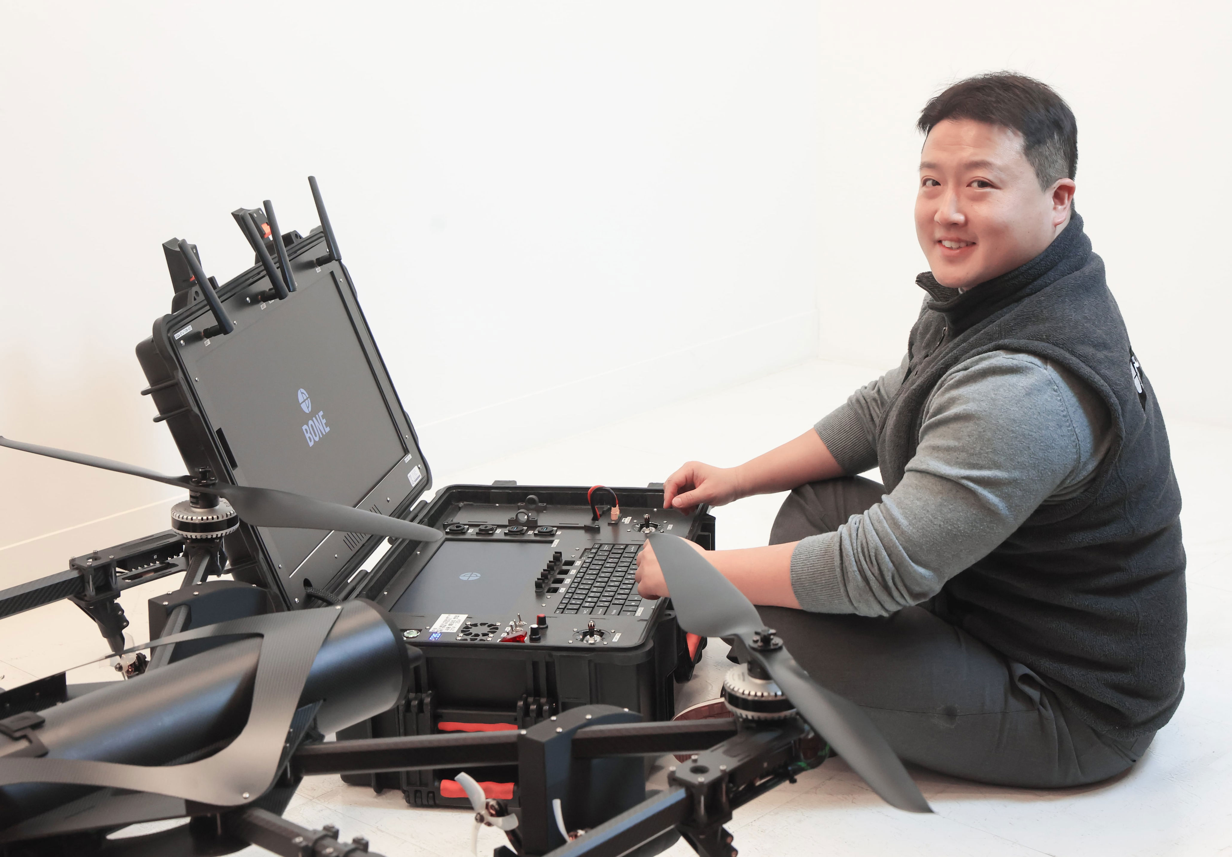 BONE CEO Lee Do-kyung builds physical AI industry with drones