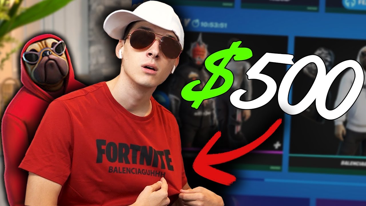 Kids flexing the $500 Fortnite Balenciaga shirt