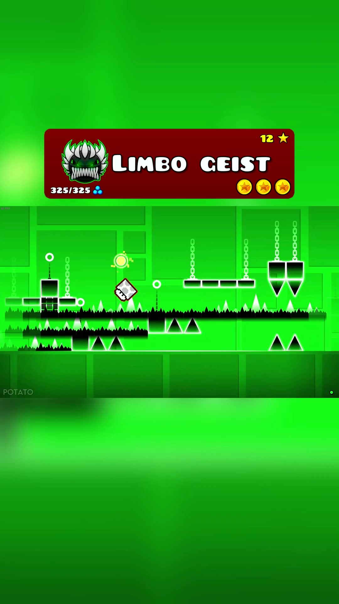 Limbo Geometry Dash 2.2 #shorts