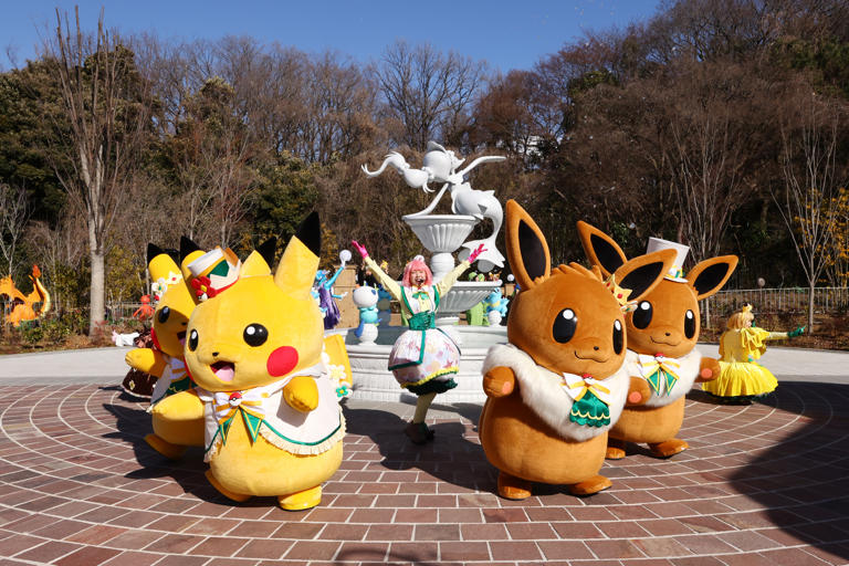 Inside PokéPark Kanto: The world's first Pokémon facility with hundreds ...