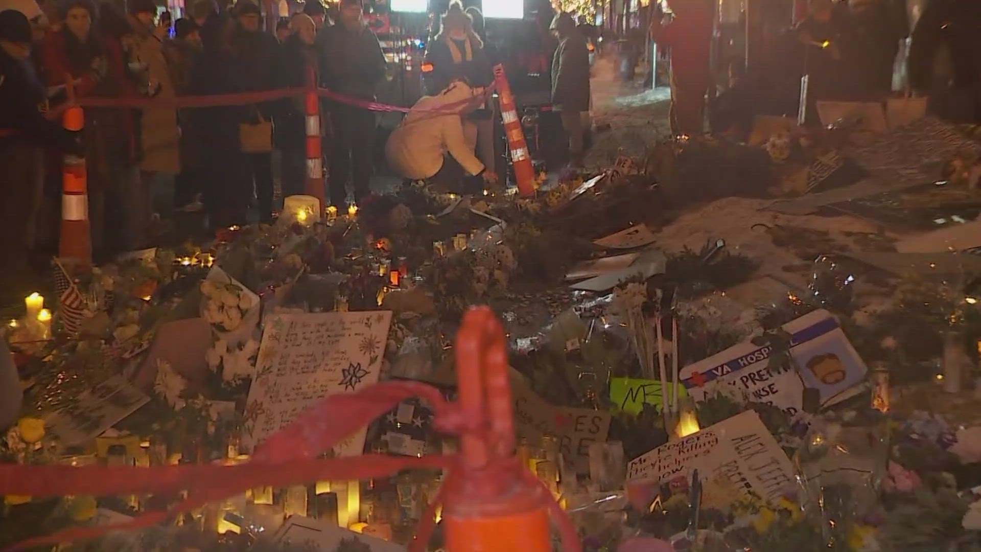 Memorial for Alex Pretti grows in Minneapolis