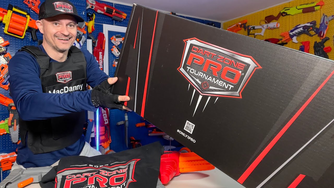Dart Zone Pro Tournament Box unboxing!