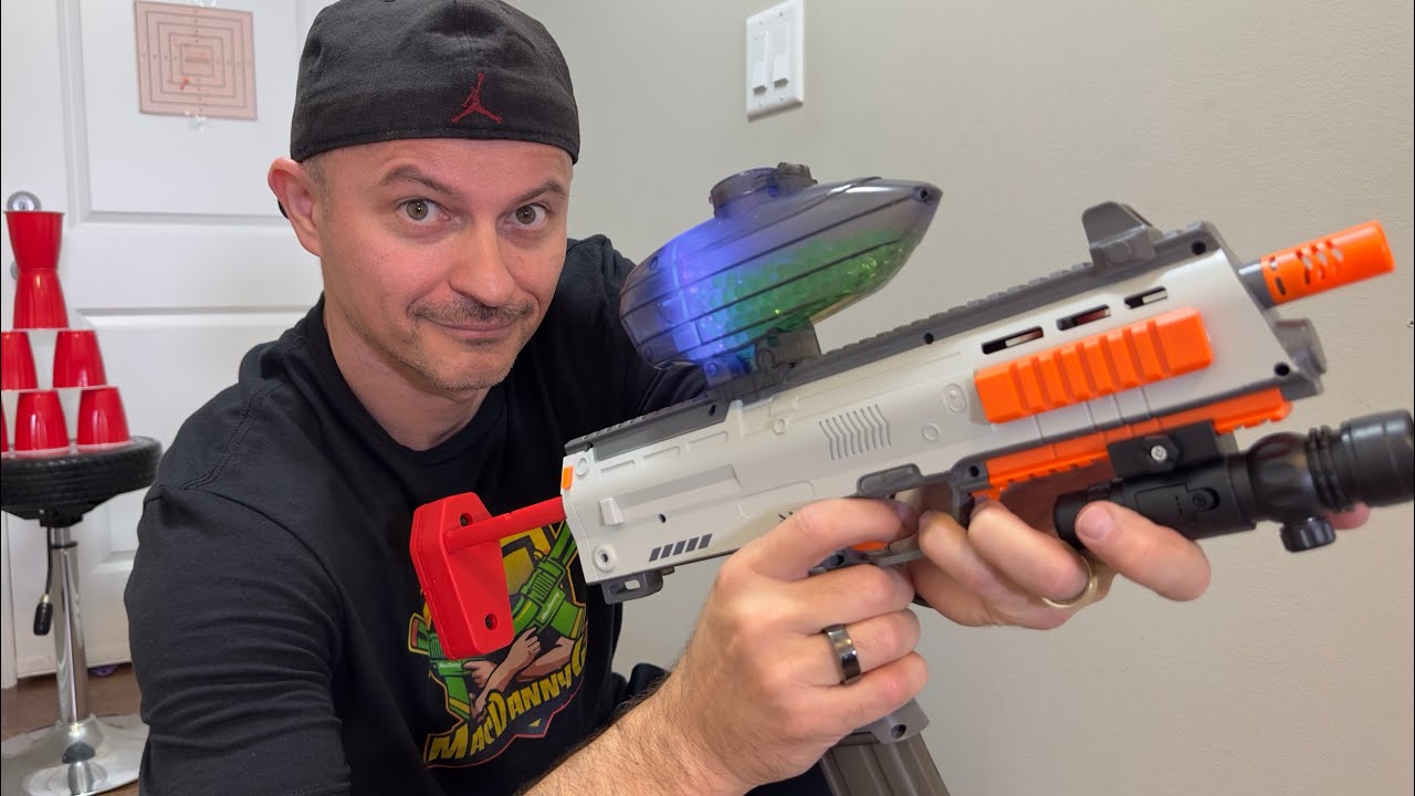 Unboxing the Perventoys MP7 Gel Ball Blaster: Epic Glow-in-the-Dark ...