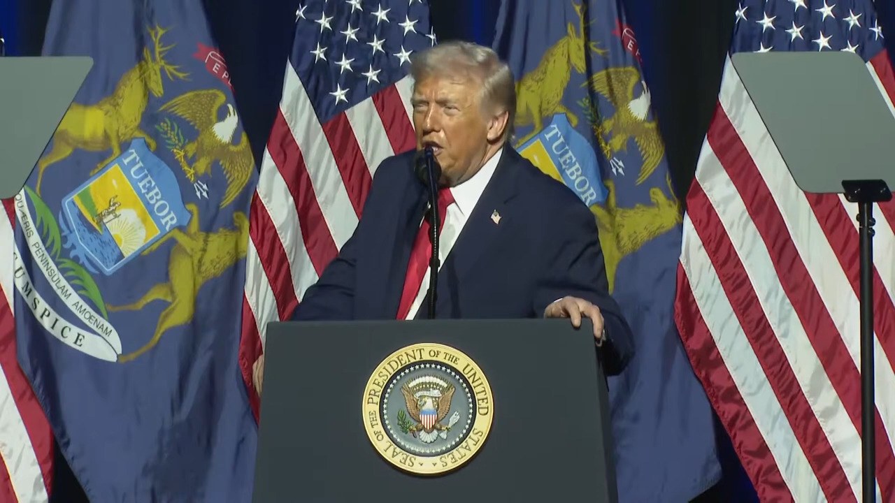 'They drive around in Mercedes-Benz': Trump pieces together bald-faced ...