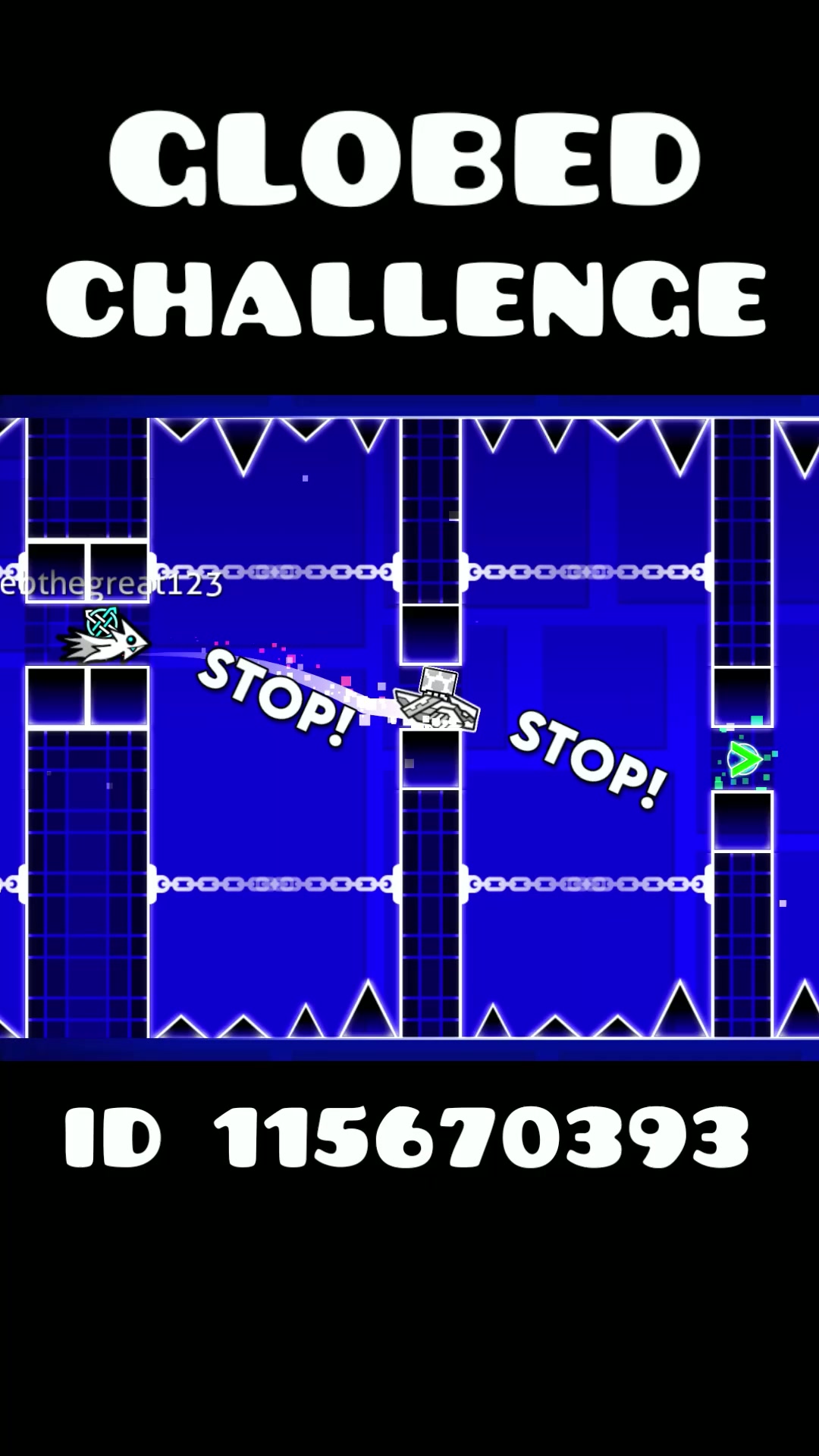 Trying to overcome this online challenge #deluxe12 #gdupdate #gd #games ...