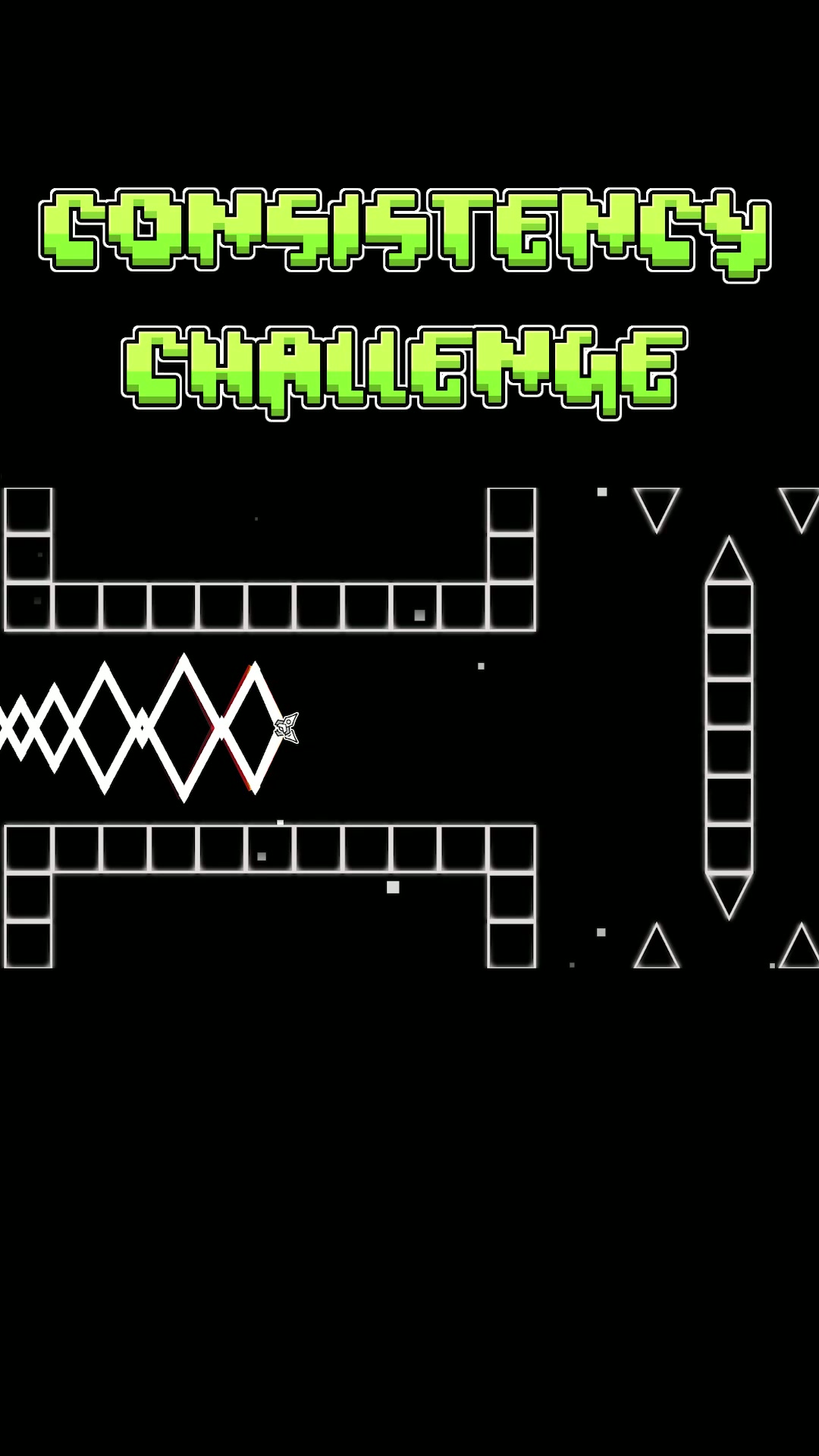 Is this the hardest consistency challenge in Geometry Dash? #shorts