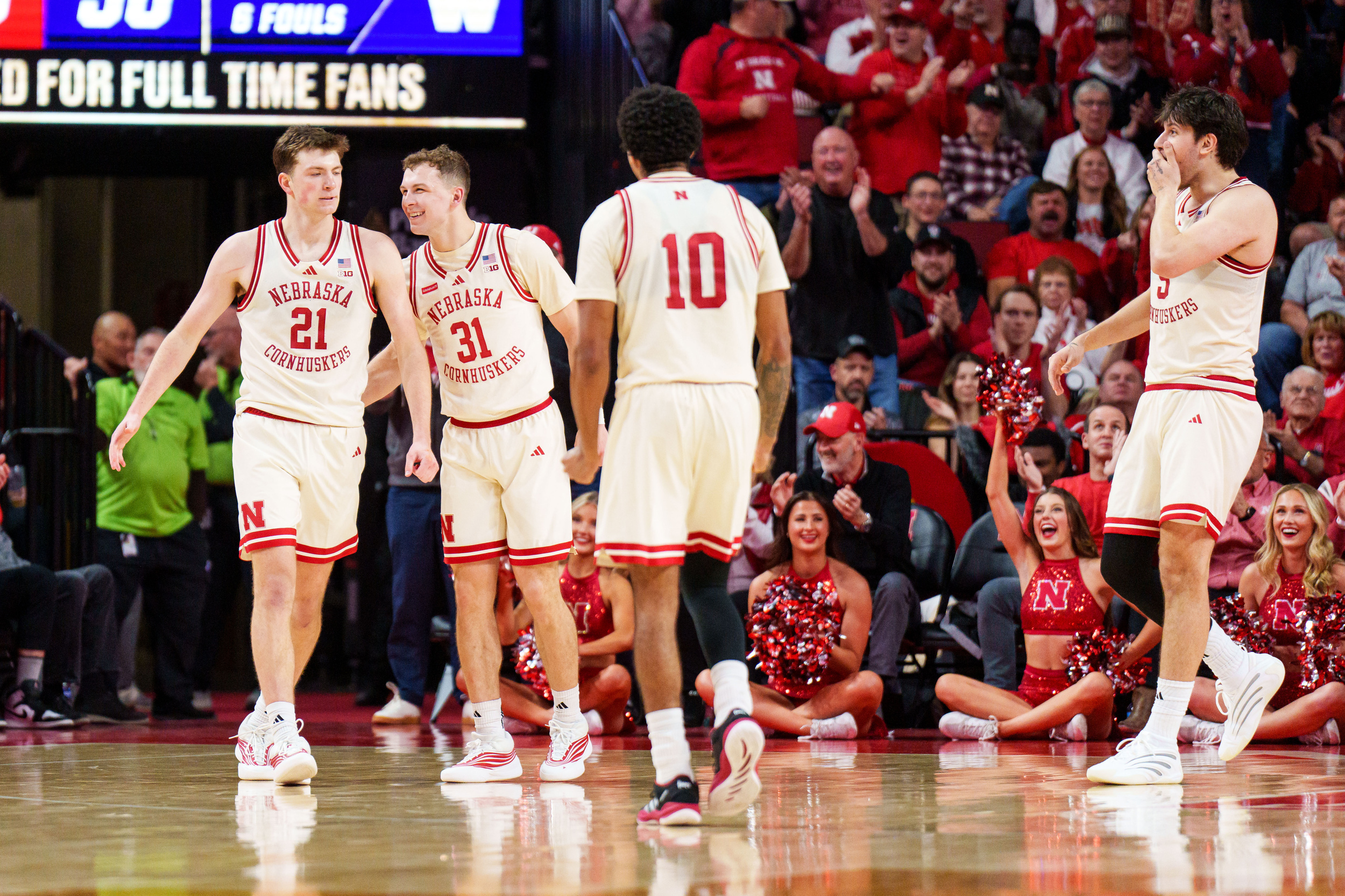 Nebraska sets historic milestone in new AP men’s basketball poll