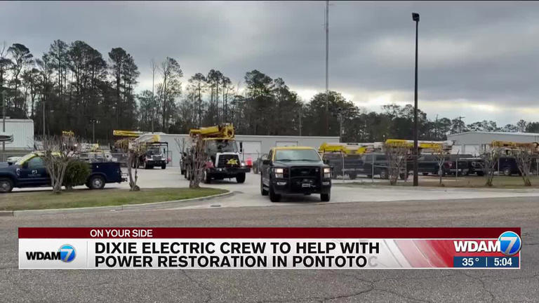 Local power repair crews head north to assist with massive outage