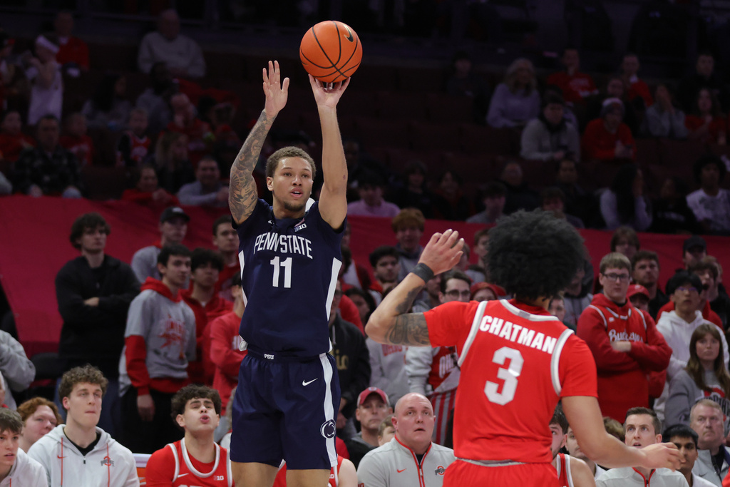 John Mobley Jr. scores 25 to lead Ohio State over Penn State 84-78