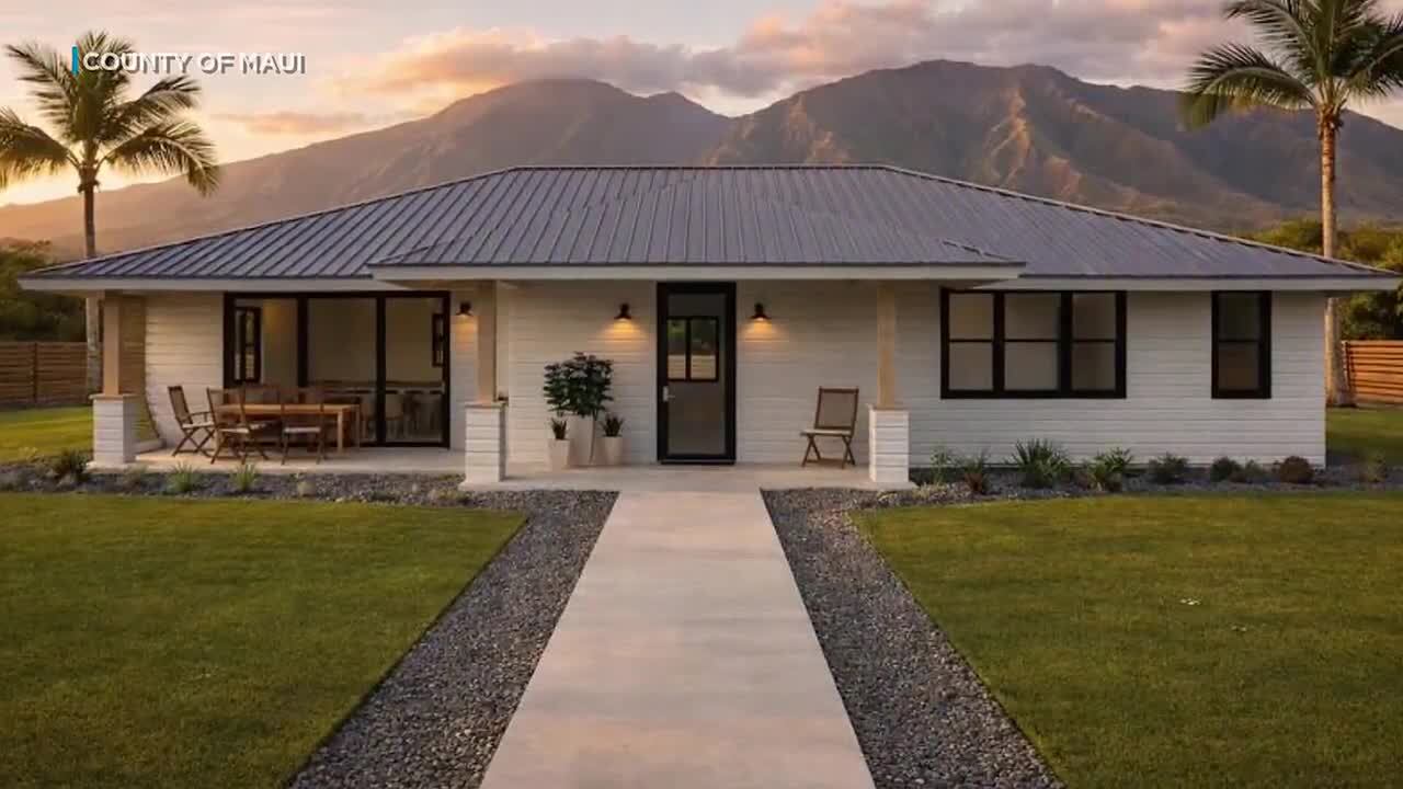 Renderings released for Maui housing program for families impacted by ...