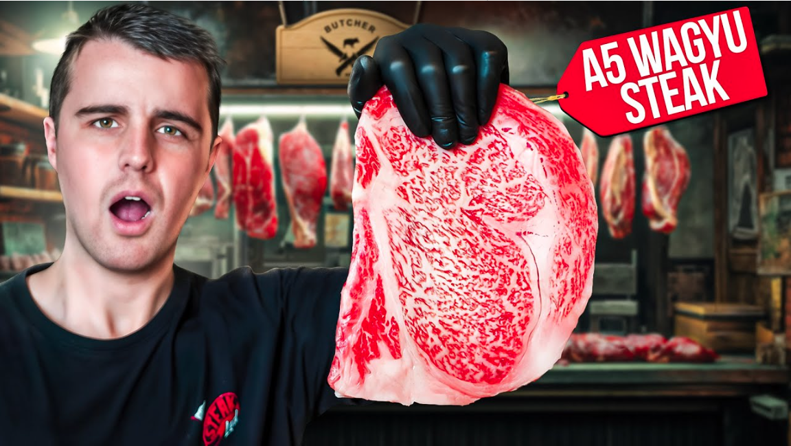 Cooking A5 wagyu for the first time: Behind the scenes