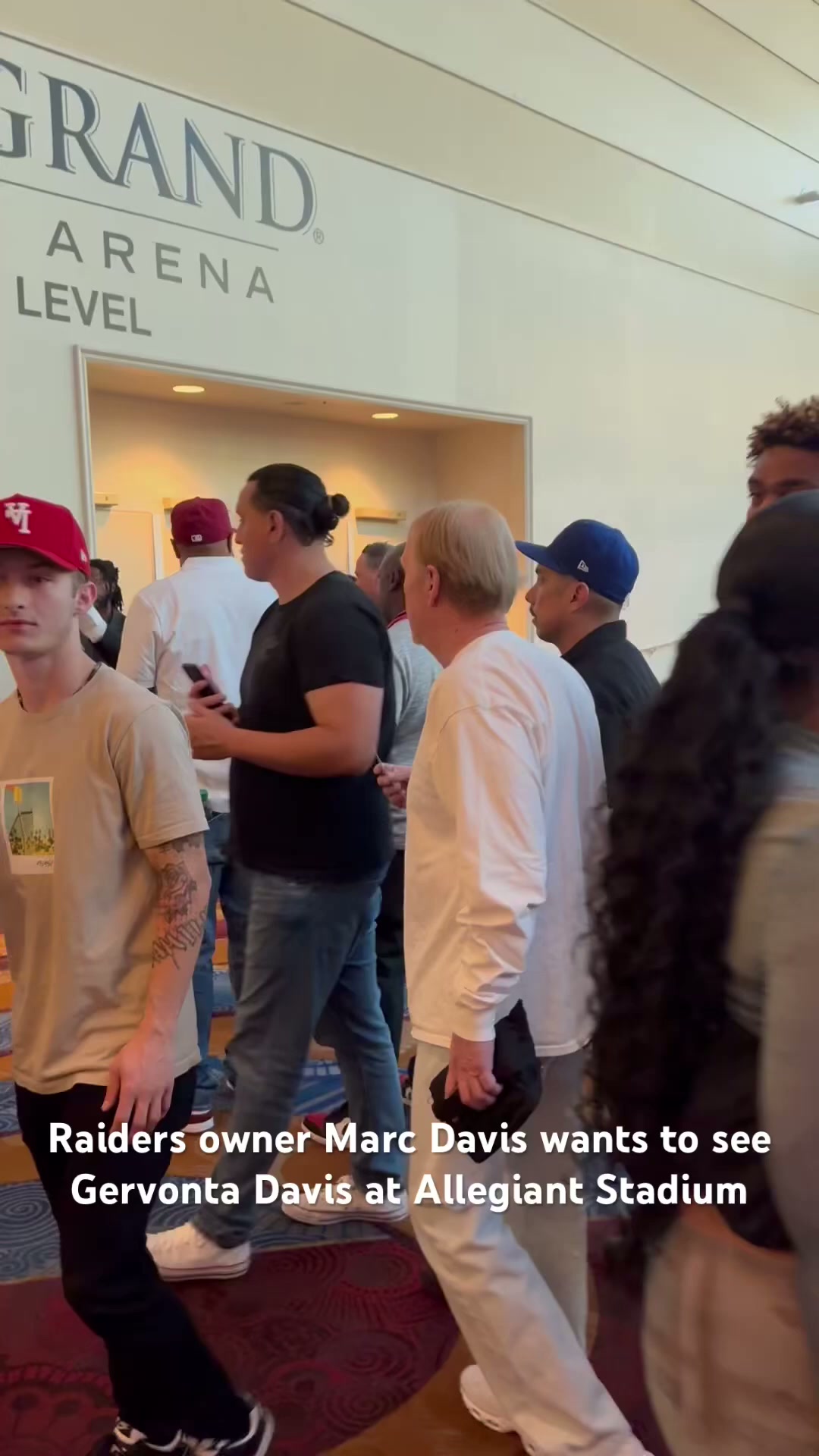 🏈 Raiders owner Marc Davis, in attendance for Gervonta Davis. Future ...