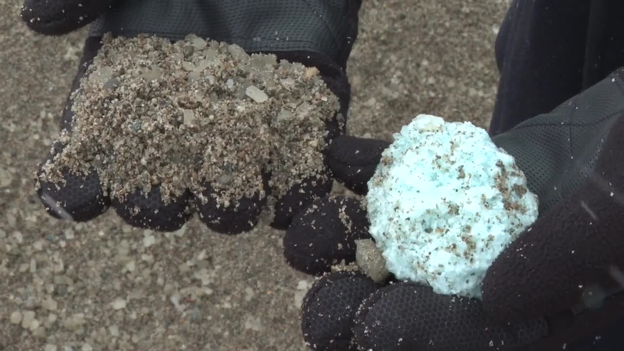 Road crews use sand instead of salt amid extreme Michigan cold