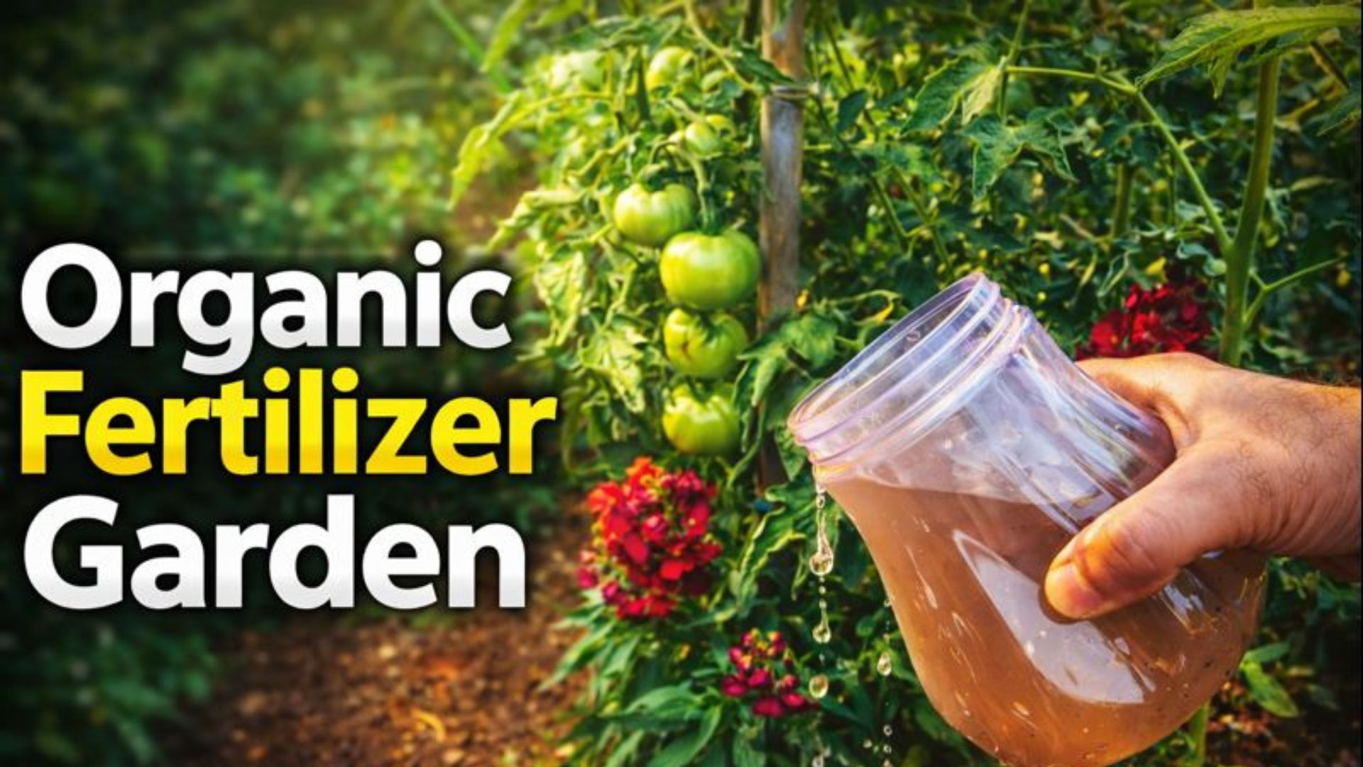 The fertilizer that boosts tomatoes, onions, and cucumbers naturally