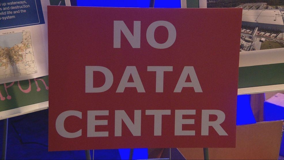 Mishicot-area residents and family farms rally against proposed AI data ...