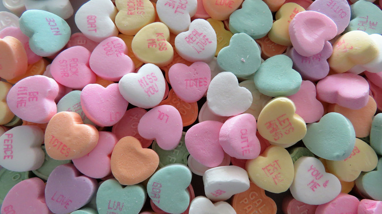 How Valentine's Sweethearts candy mottos have changed since 1902