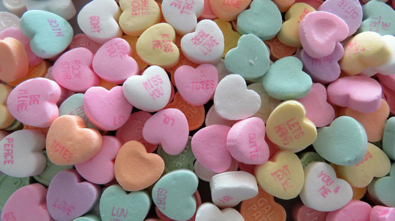 How Valentine's Sweethearts candy mottos have changed since 1902