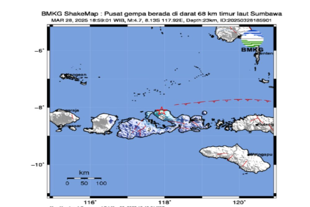 Gempa tektonik M5,7 guncang Pacitan, BMKG pastikan tidak berpotensi tsunami