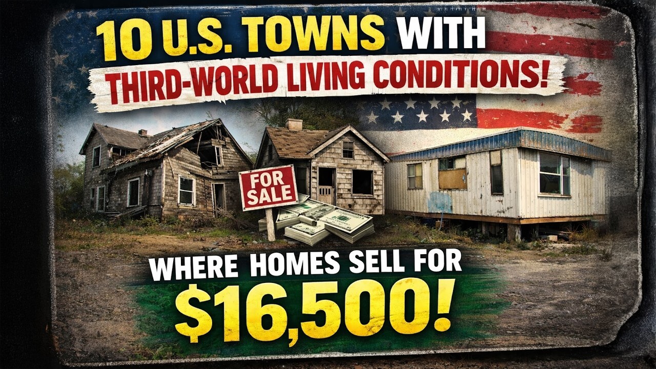 10 US towns with third-world living conditions — where homes sell for ...