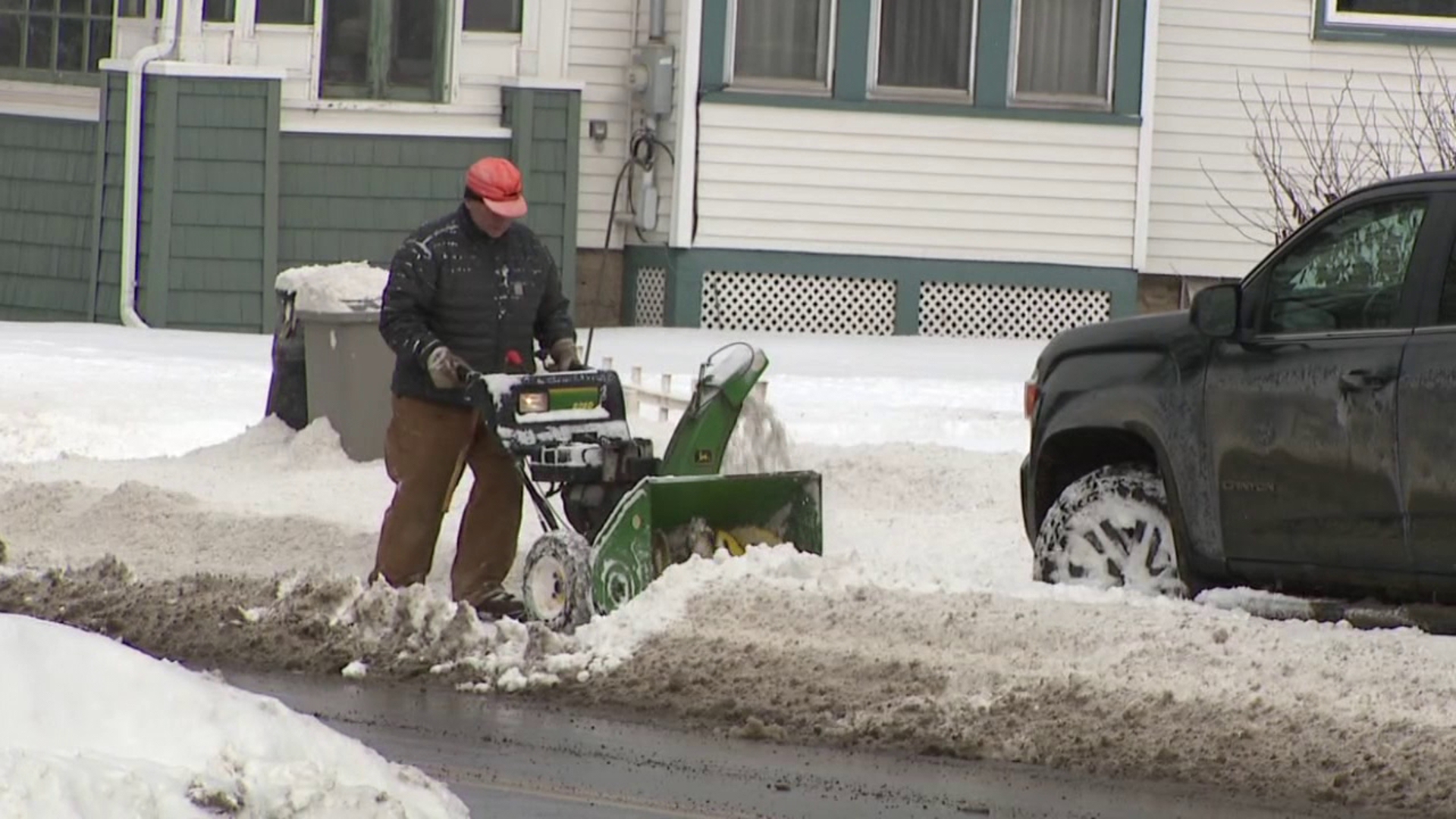 New Milford residents dig out from nearly a foot of snow as kids enjoy ...